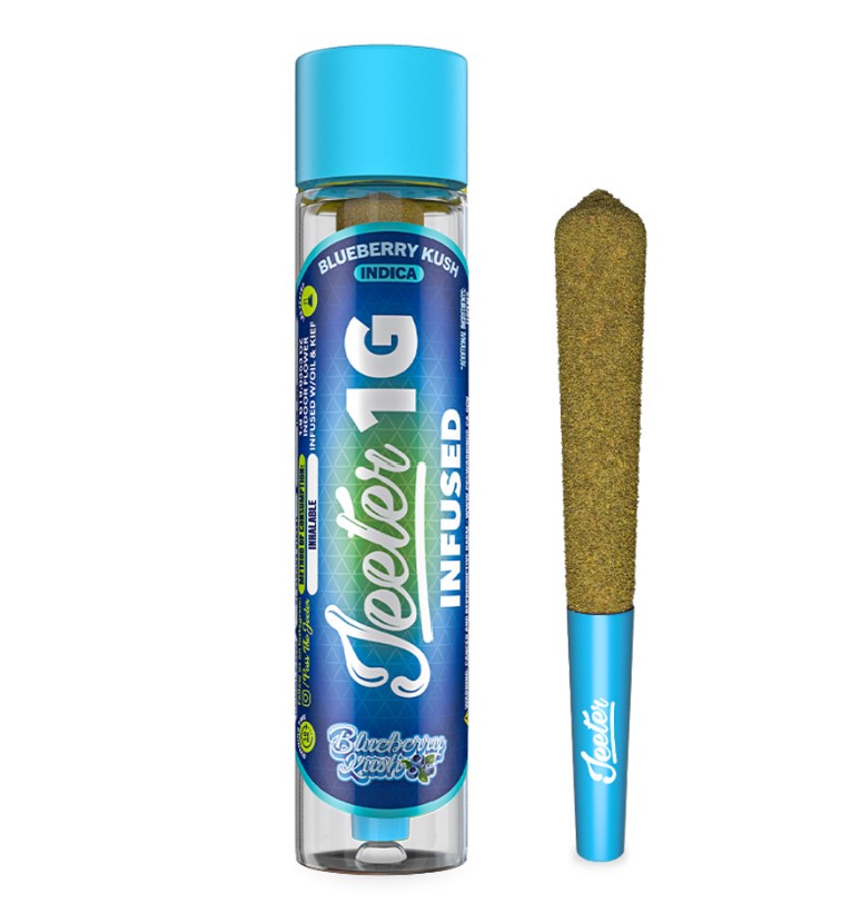 JEETER - JEETER BLUEBERRY KUSH 1G INFUSED PREROLL
