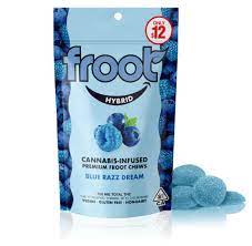 FROOT - FROOT BLUE RAZZ DREAM 100MG GUMMIES